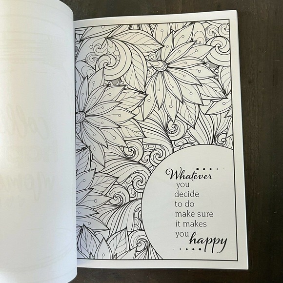 Bendon | Office | 225 Bendon Live Happy Advanced Coloring Book 4 ...